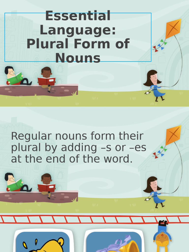 Lesson 1.3-Essential Language-Plural Form of Nouns | PDF