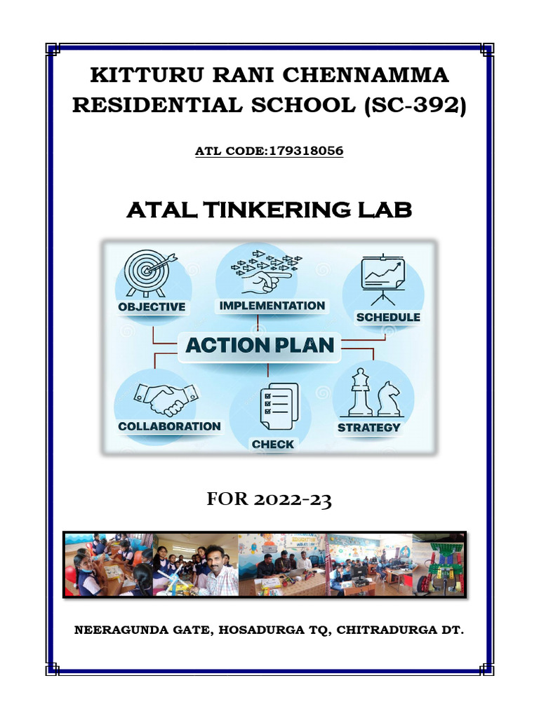 ATL ACTION PLAN 2022-23 KRCRS NEERAGUNDA | PDF