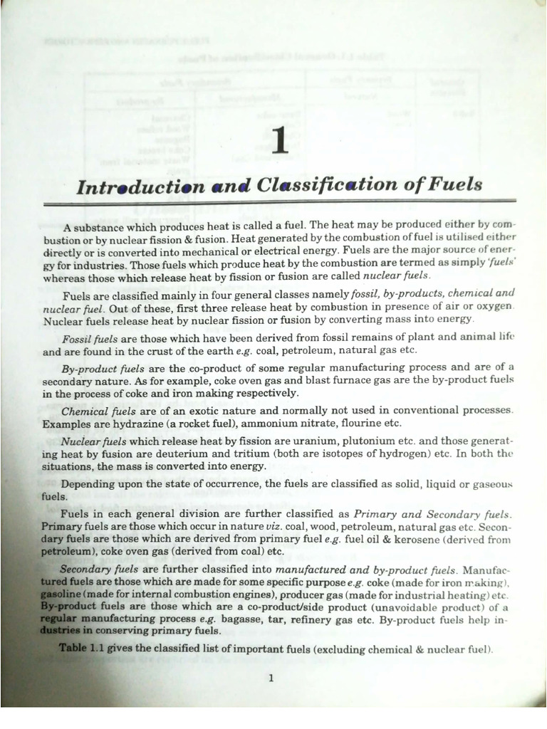 Elements of Fuels, Furnaces & Refractories by O. P Gupta (CHP 1-17) | PDF
