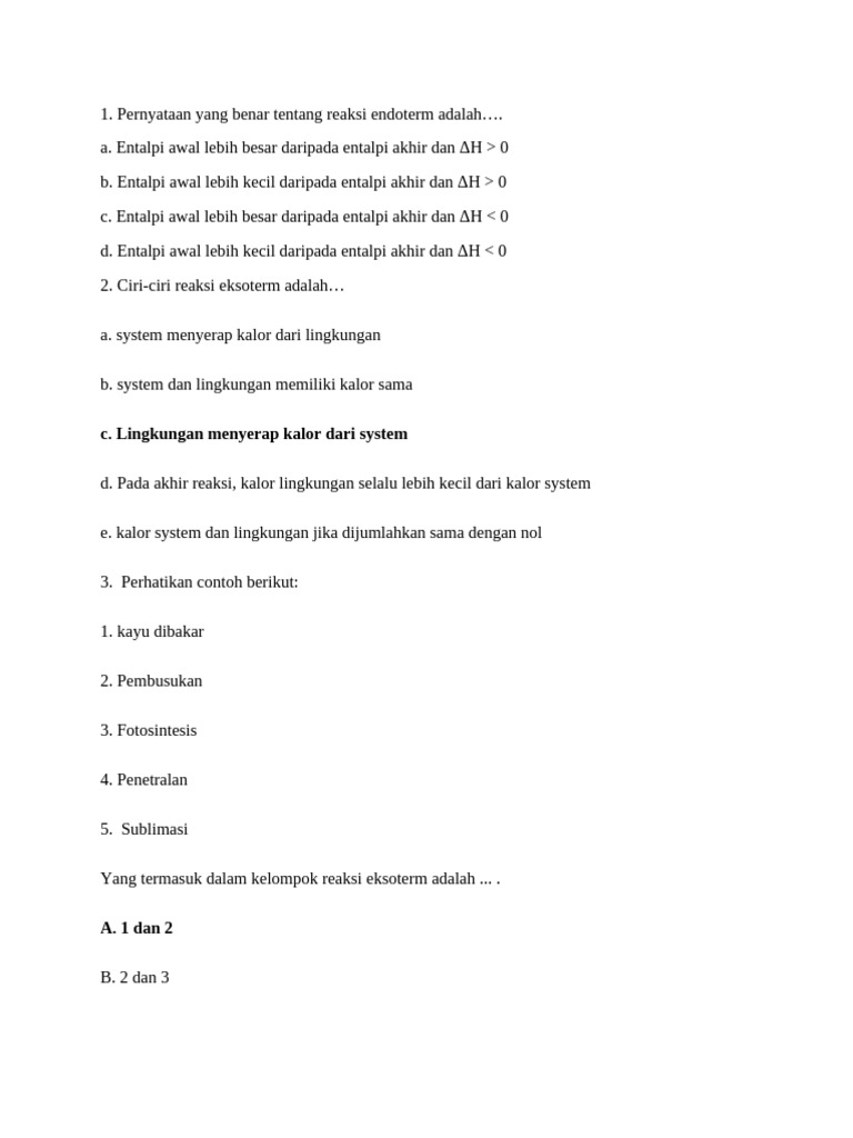 Soal Quizz Ekso ND Endo | PDF