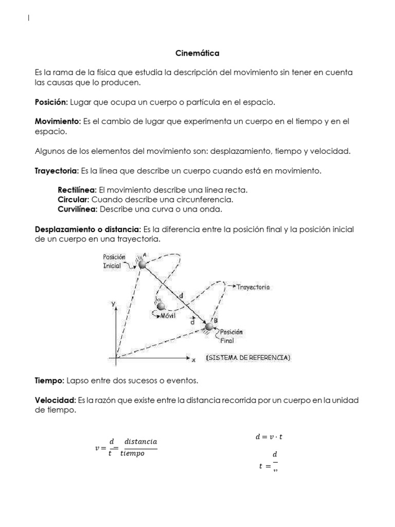 Cinematica. Mru. Ciencias 2 Física.2024 | PDF