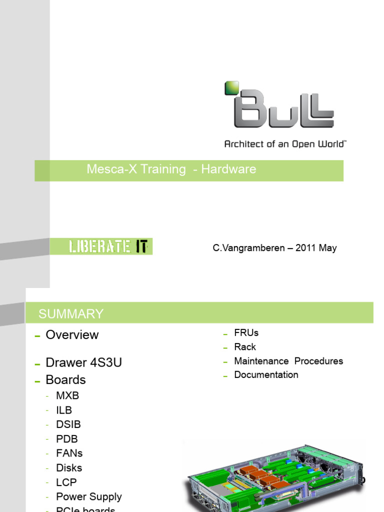 1 Novascale Bullion - Hardware | PDF