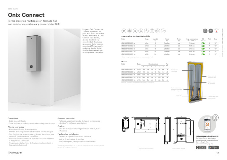 Ficha Producto Onix Connect | PDF
