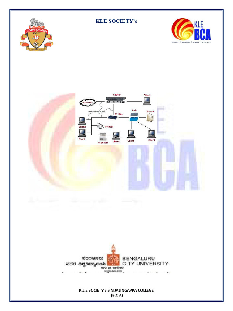 Computer Networks Lab Manual BCA | PDF | Network Switch | Science ...
