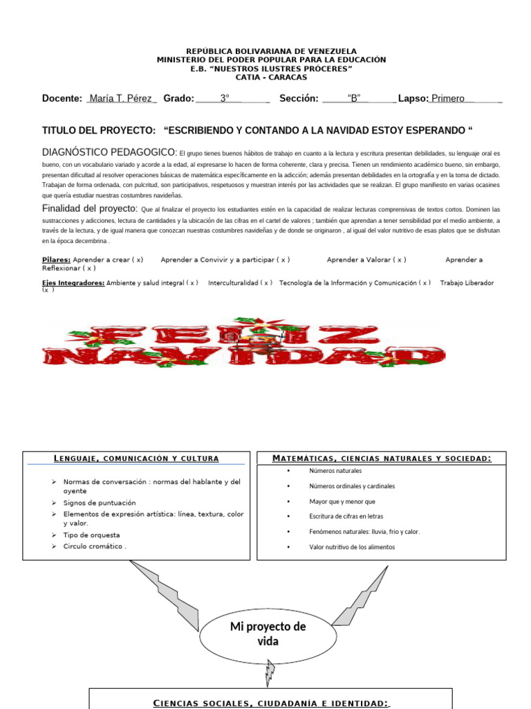 Proyecto I Lapso . | PDF