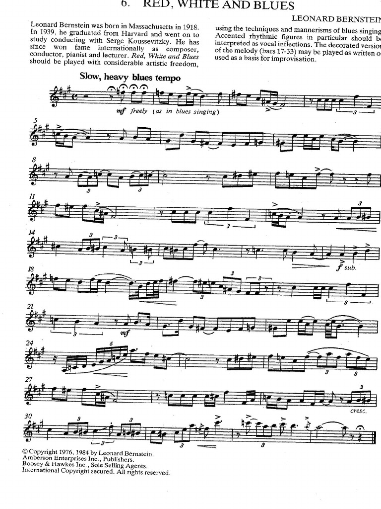 Red White and Blues | PDF