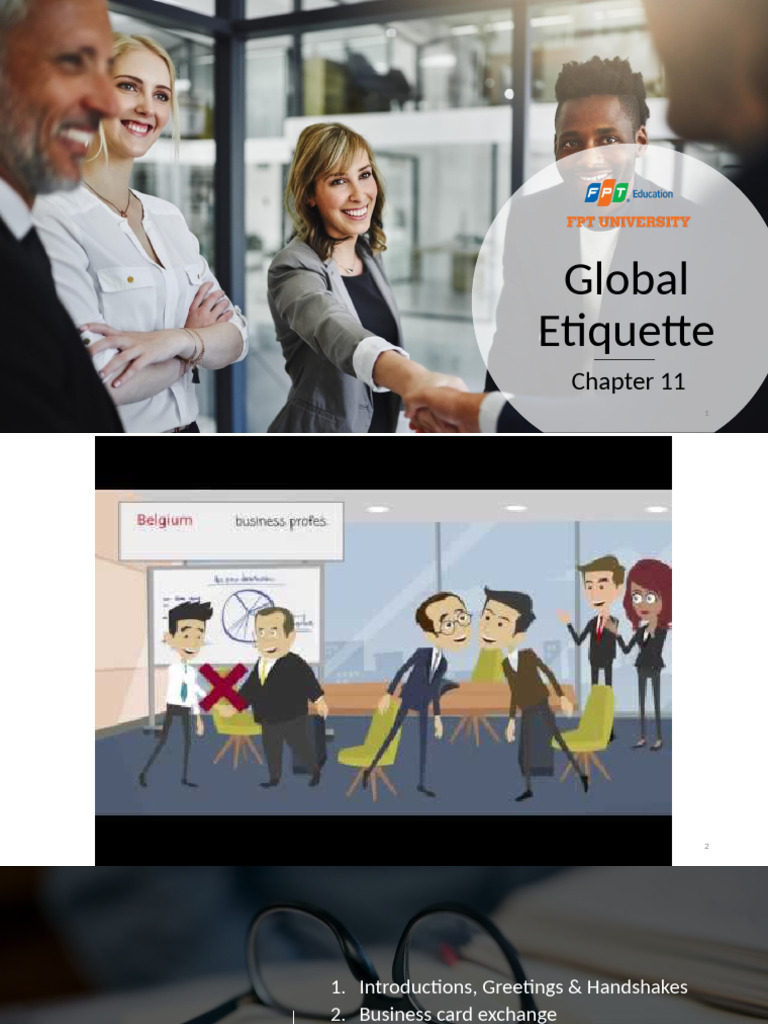Chapter 11 - Global Etiquette | PDF
