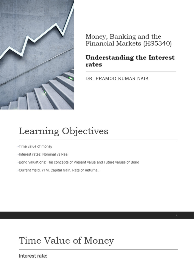 4. Understanding the Interest rates | PDF