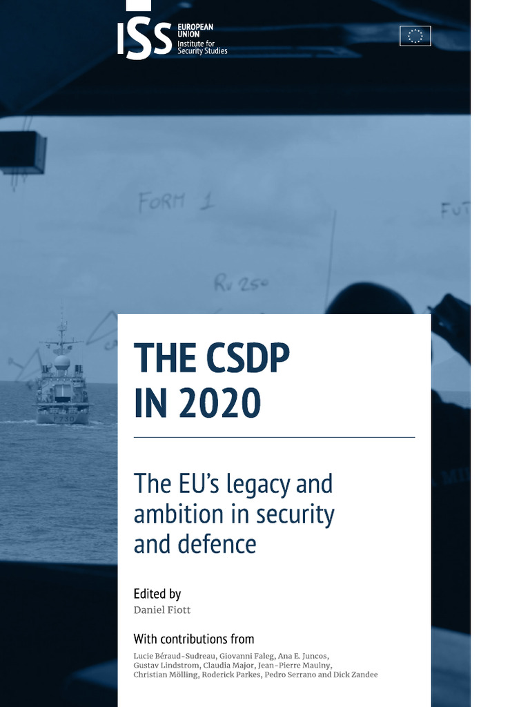 S12.b - Lindstrom (2020) - Futures of CSDP | PDF