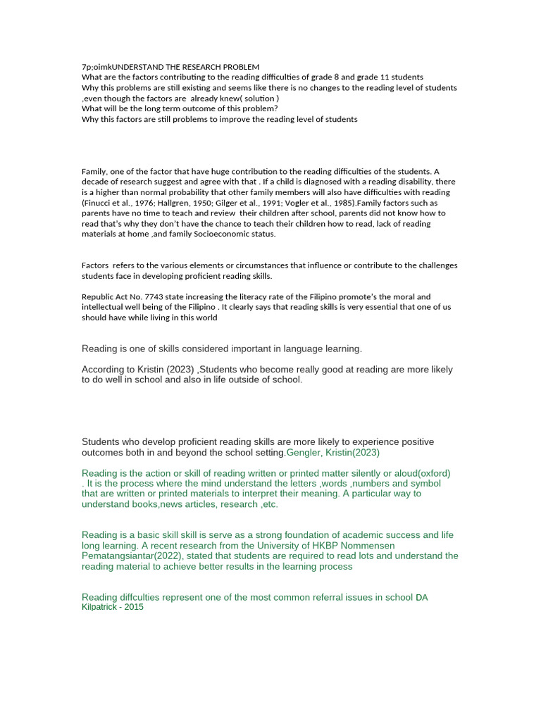 Research Grade 10 | PDF