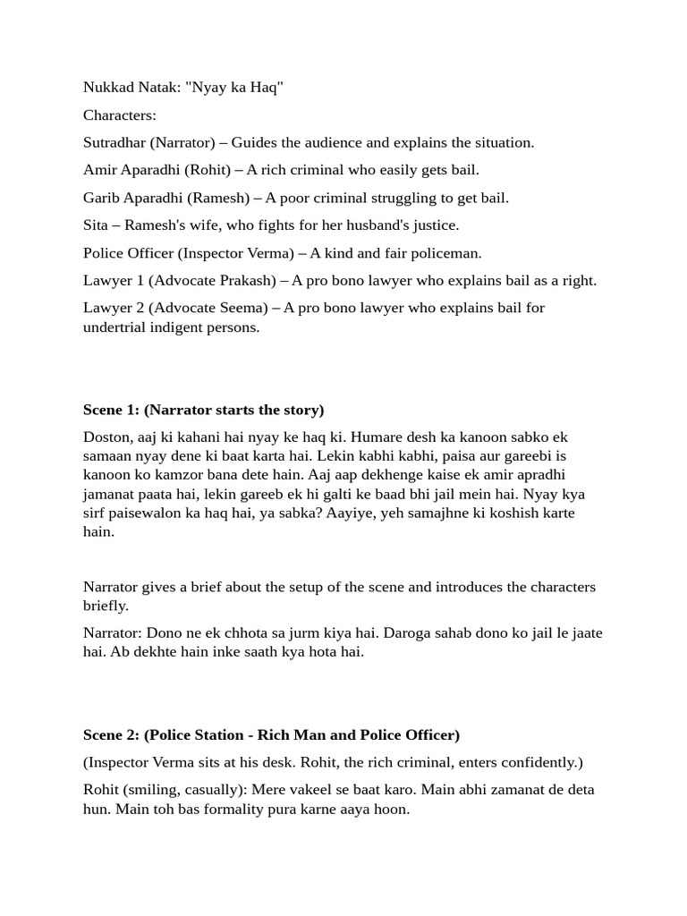 Legal Aid Script | PDF