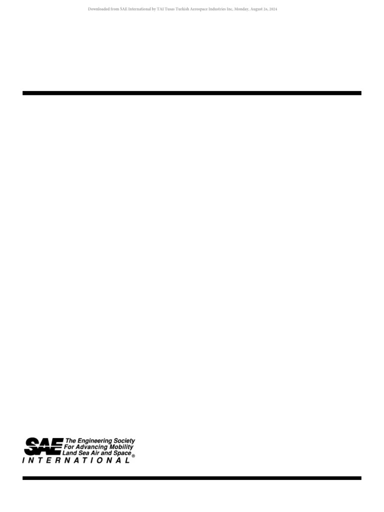 Sae Technical Paper Series: George E. Totten, Ying H. Sun and Roland J ...