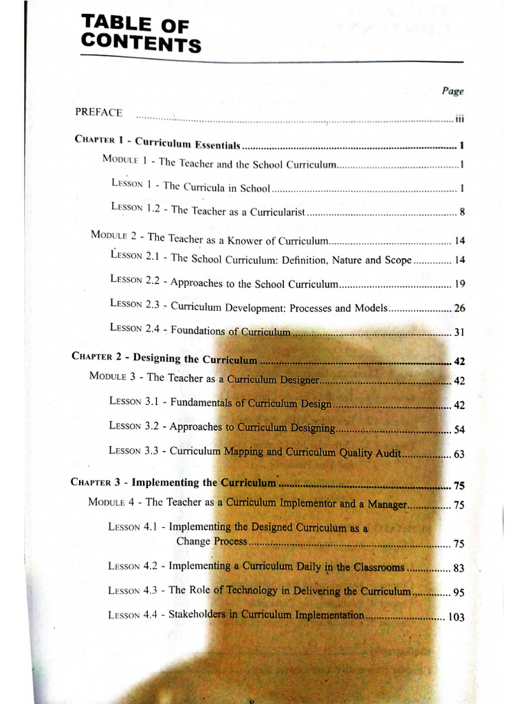 Table of Contents | PDF