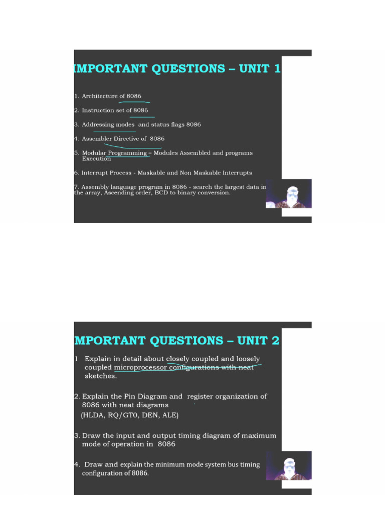 MPMC Important | PDF