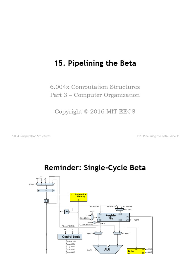 Pipelining in Microelectronics | PDF | Digital Electronics | Computer Hardware