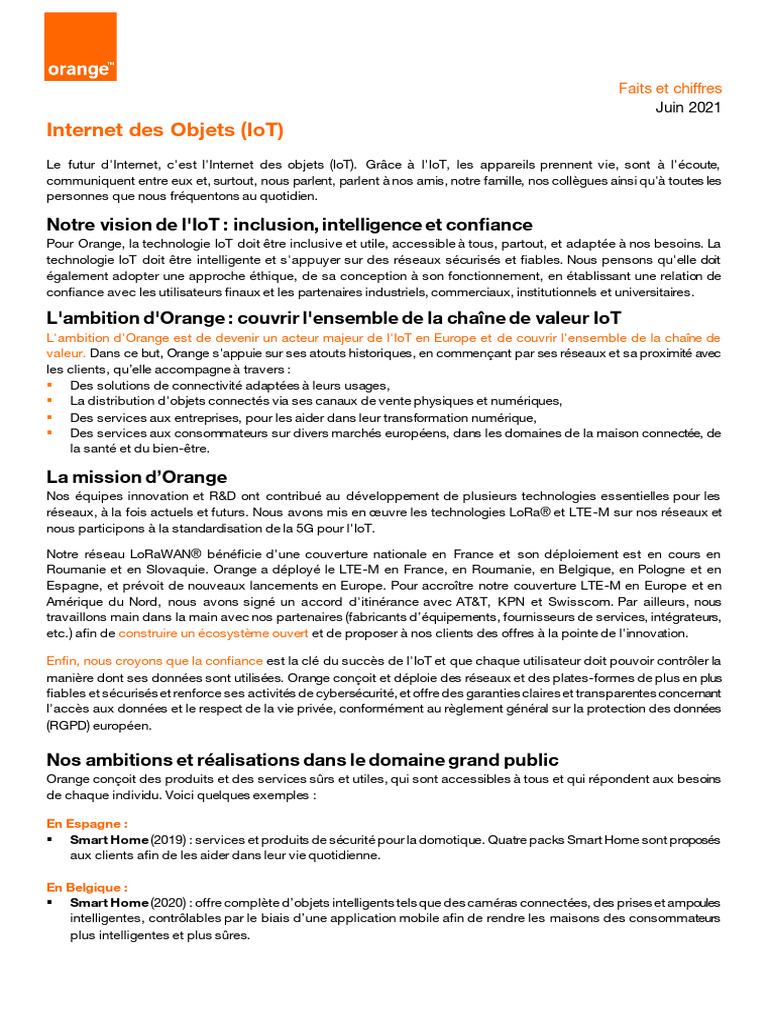 2021 IoT Fact Sheet - June FR - FINAL | PDF