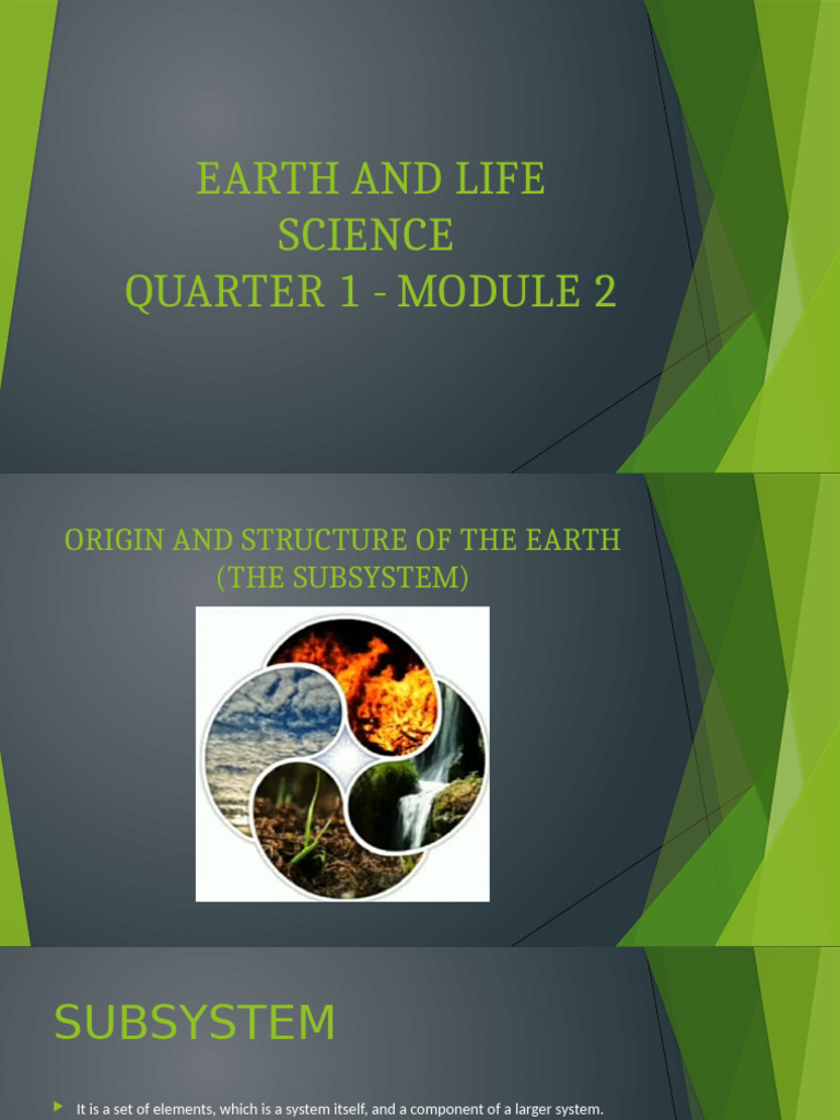 Earth and Life Science | PDF