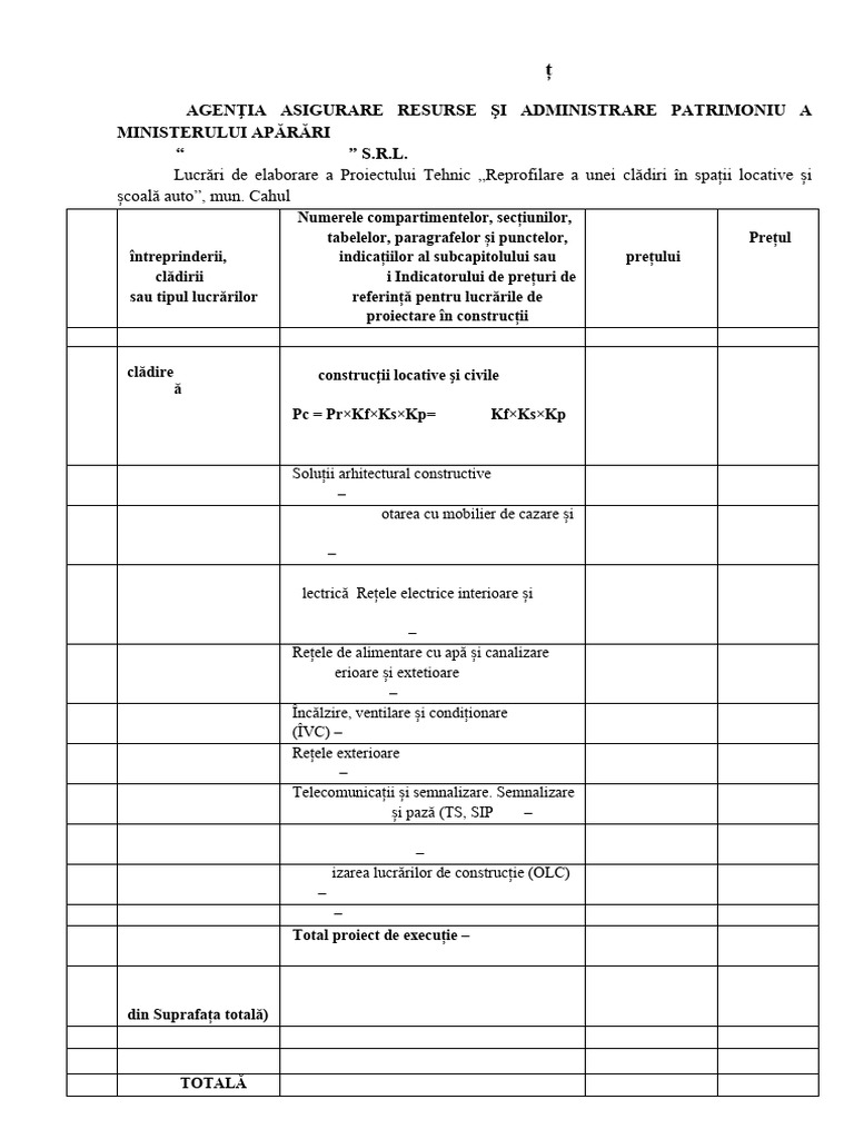 8.descifrare Deviz de Cheltuieli Modificat Lunicon Proiect - Signed | PDF