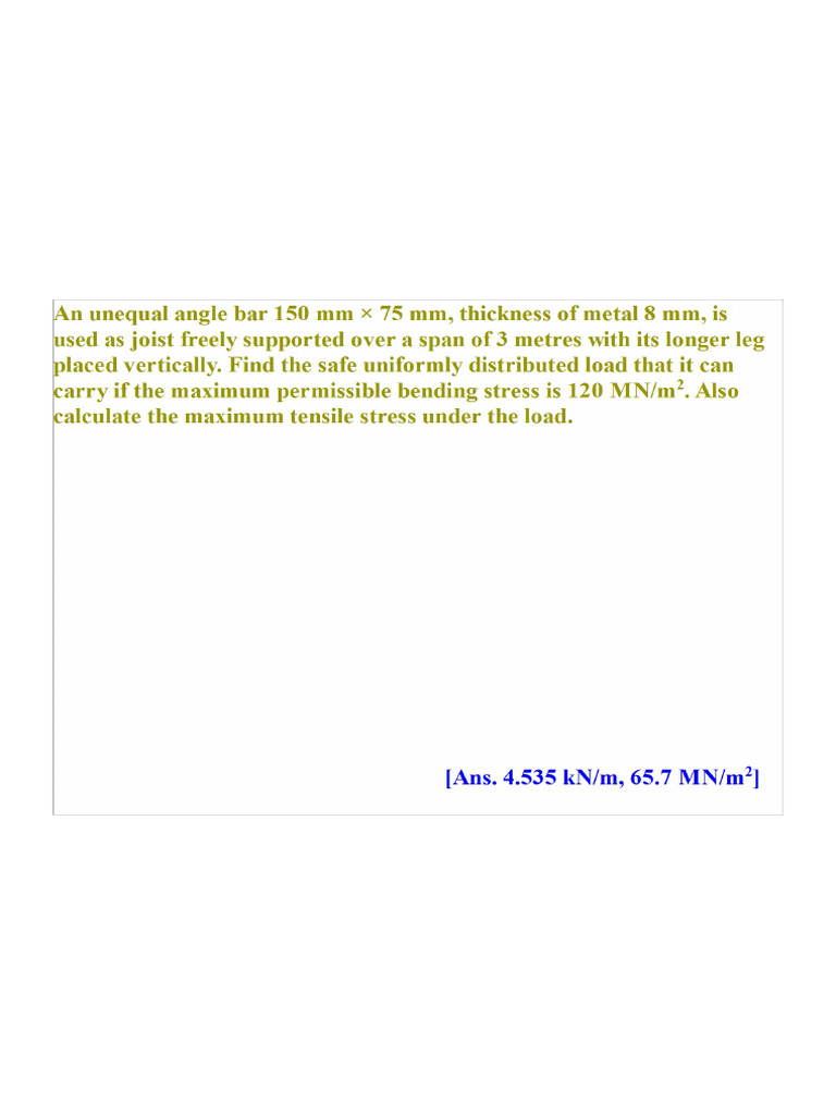 Tutorial Problems - R.K. Rajput | PDF