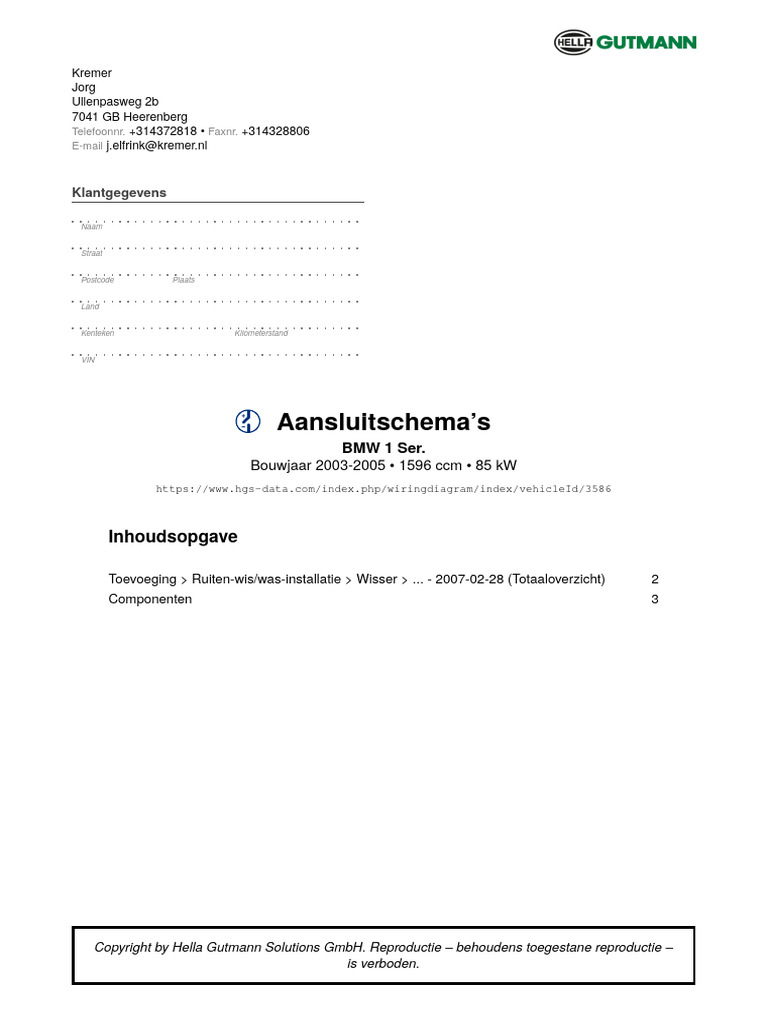 Wiringdiagram 3586 | PDF