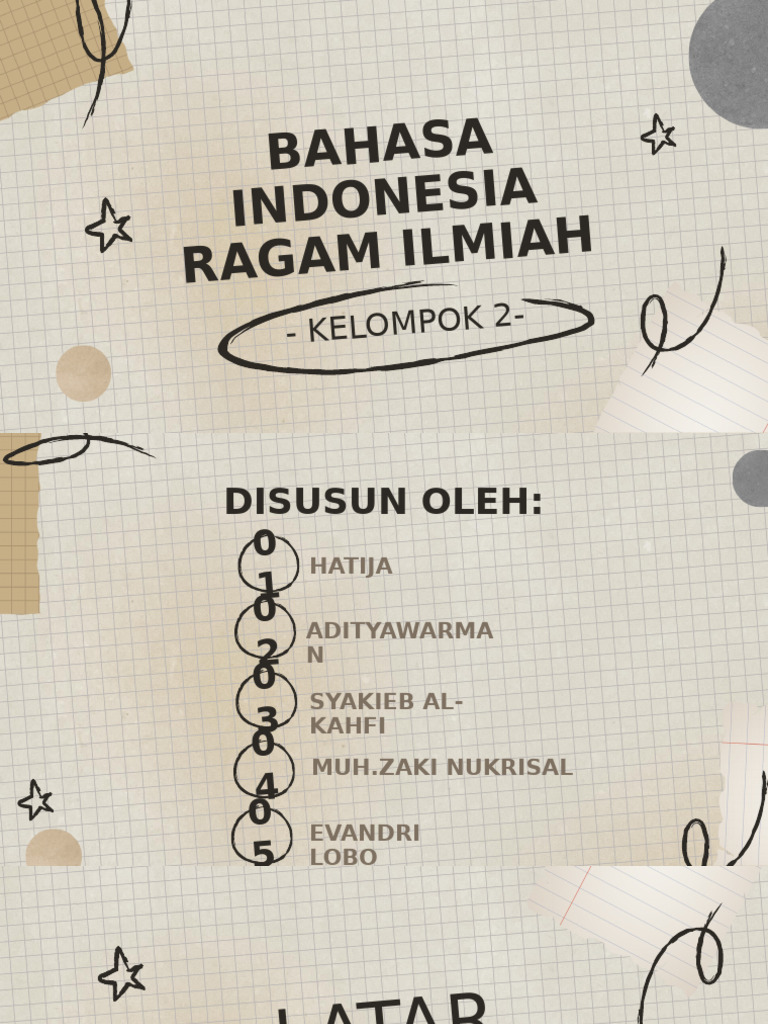 Bahasa Indonesia Ragam Ilmiah | PDF