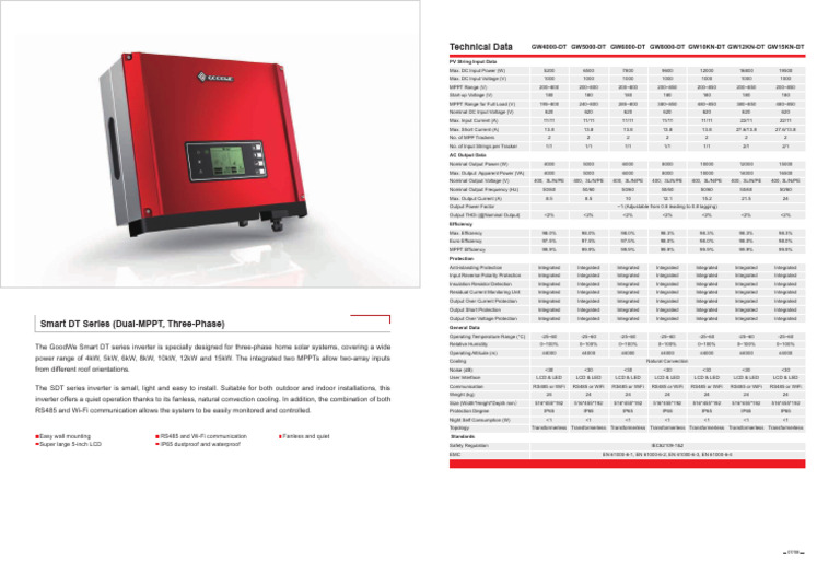 goodwe-10kw-on-grid-inverter | PDF