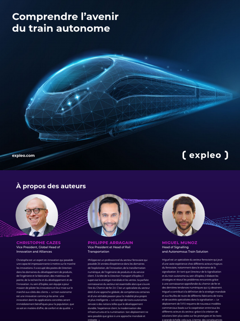 Understanding The Future of The Autonomous Train FR | PDF | Technology ...