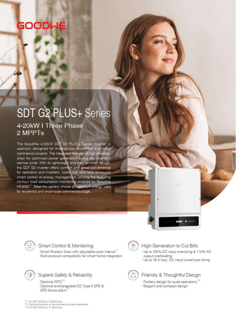 GW - SDT G2 PLUS+ - Datasheet-EN | PDF