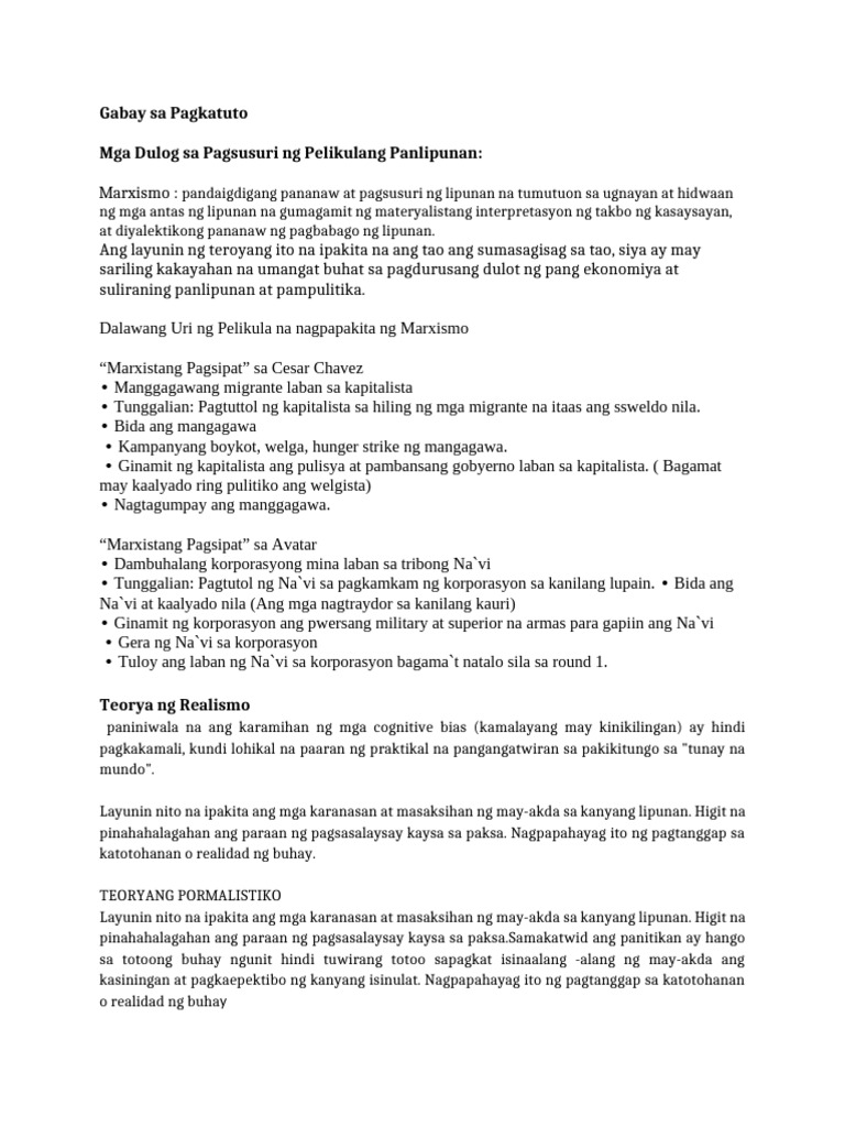 Sinesos Module 1 | PDF