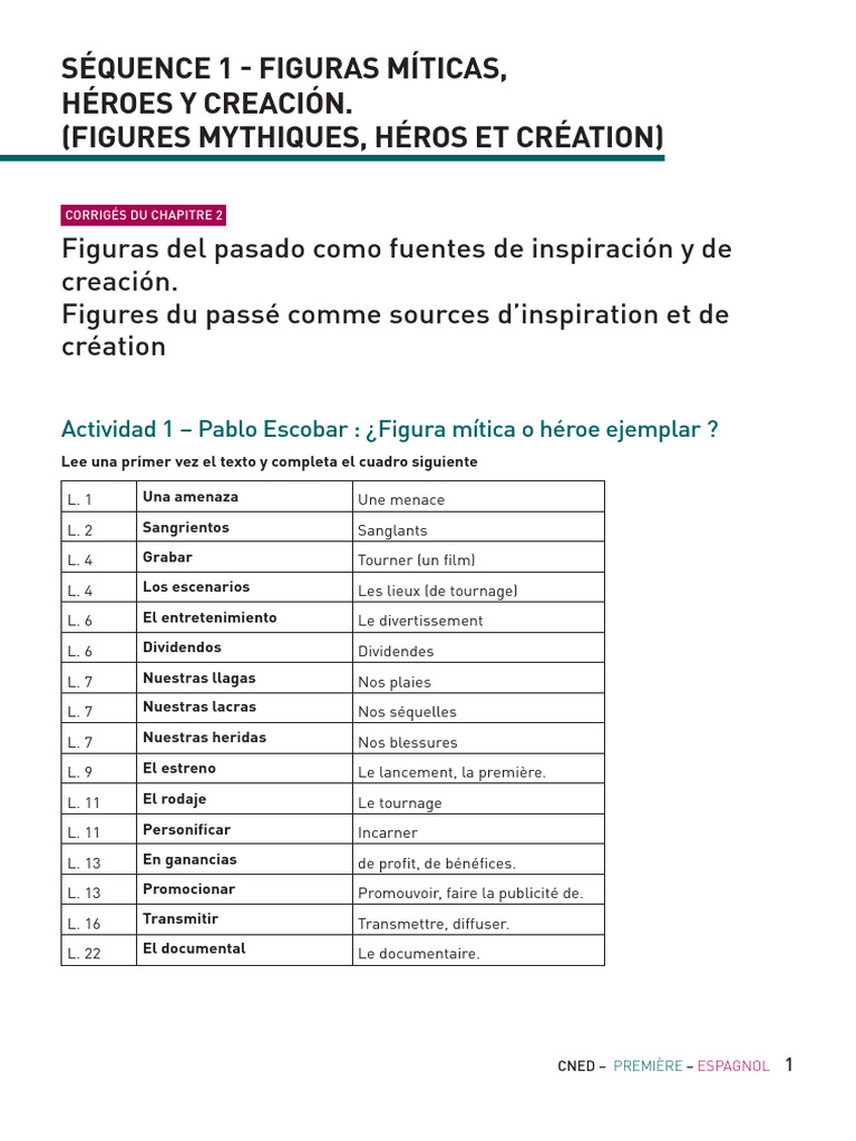 ES11 TE 01 19 - Chap2 - Corrige | PDF