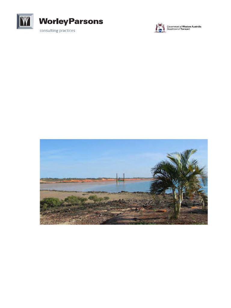 Worley Parsons - Broome Boating Facility Project-GIR | PDF