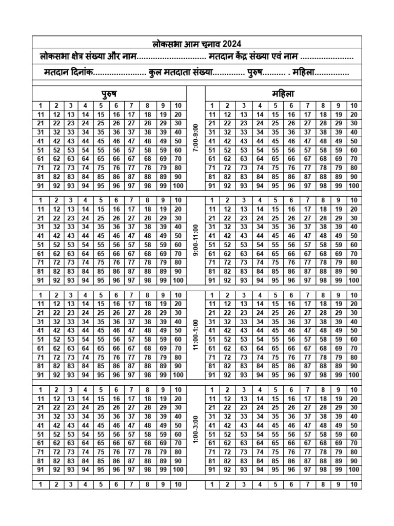 Male-Female Election | PDF