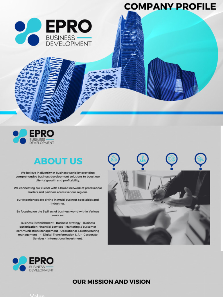 EPRO Company Profile-EN - September | PDF | Accountant | Business