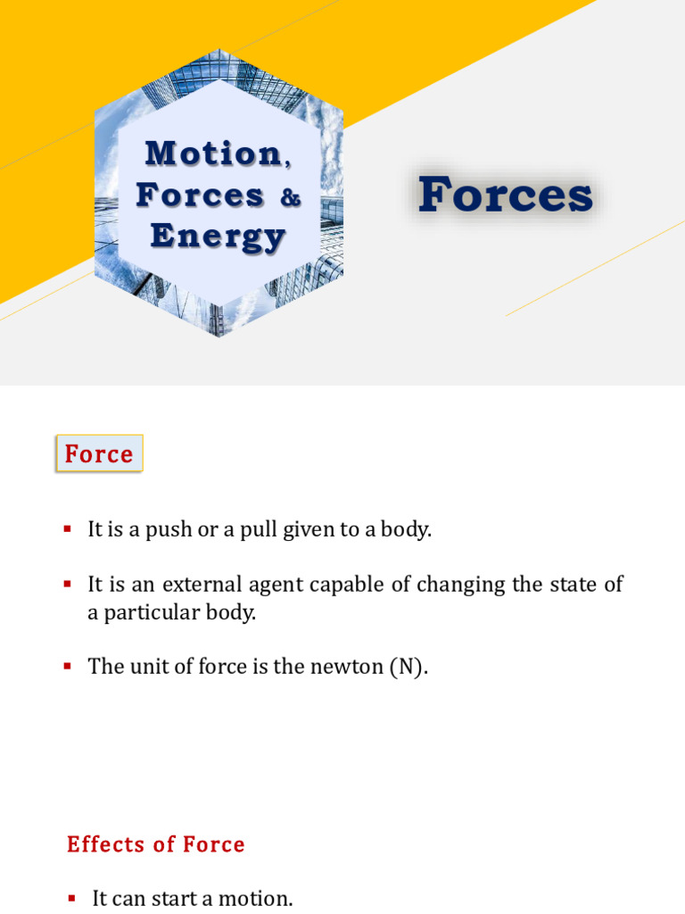 Force | PDF