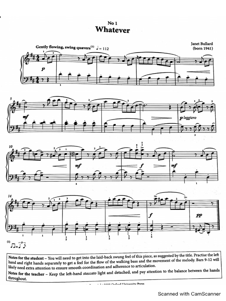 Piano Grade 2 Series 4 | PDF