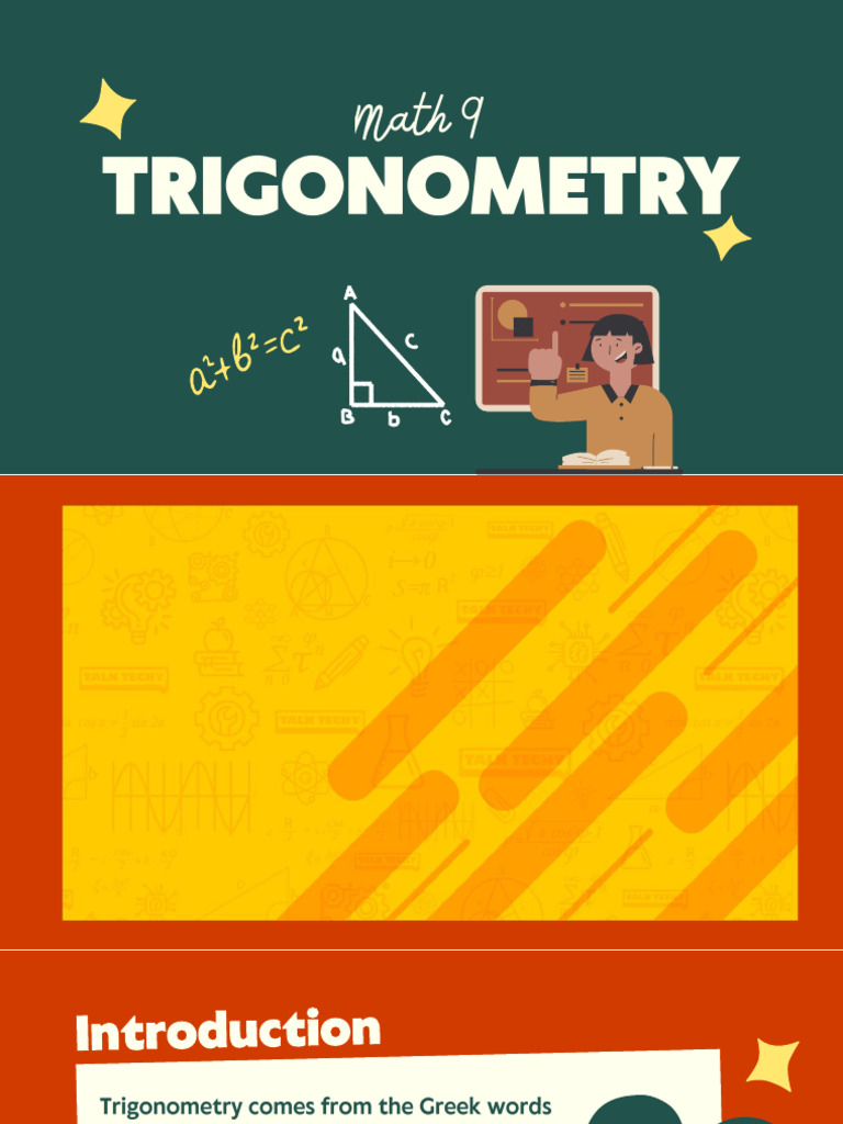 Math 9 - Intro To Trigonometry | PDF