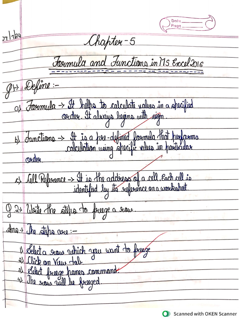 Class 8 - Computer Mid Term Work | PDF