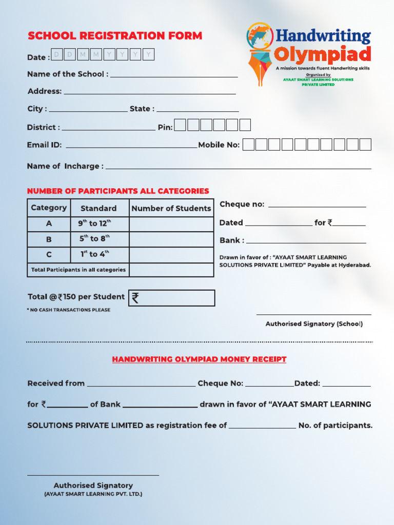 School Registration Forms | PDF
