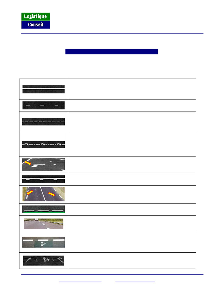 Signalisation Horizontale | PDF
