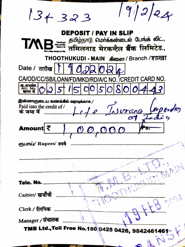 Lic Counter File | PDF