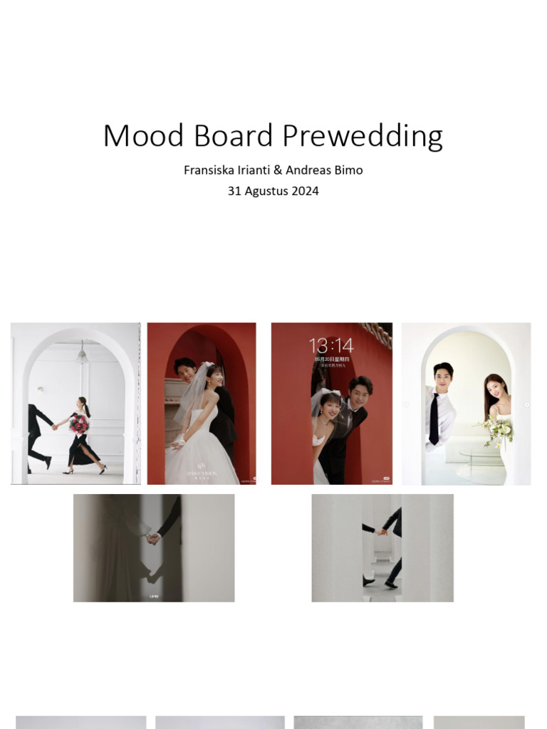 Mood Board Prewedding-1 | PDF