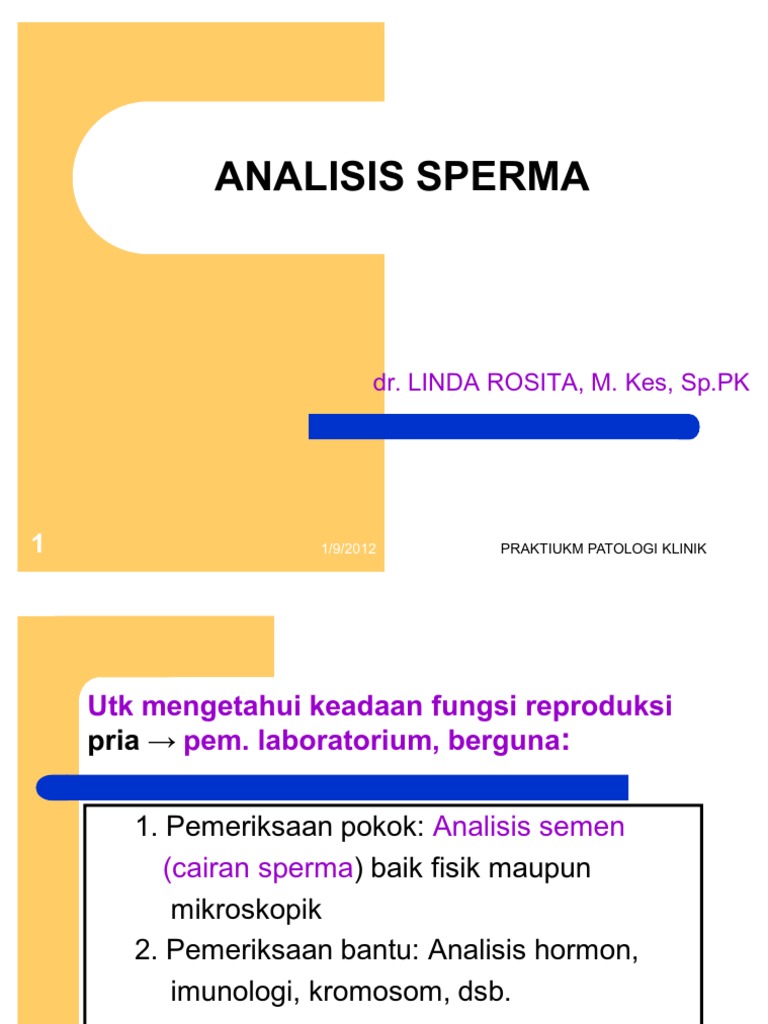 Analisis Sperma | PDF