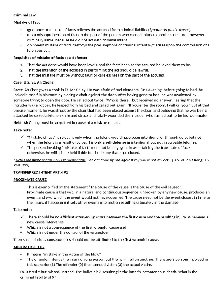 Criminal Law | PDF
