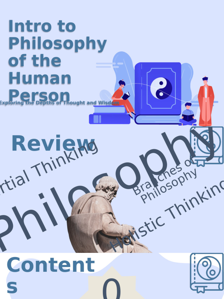 Intro To Philosophy of The Human Person | PDF