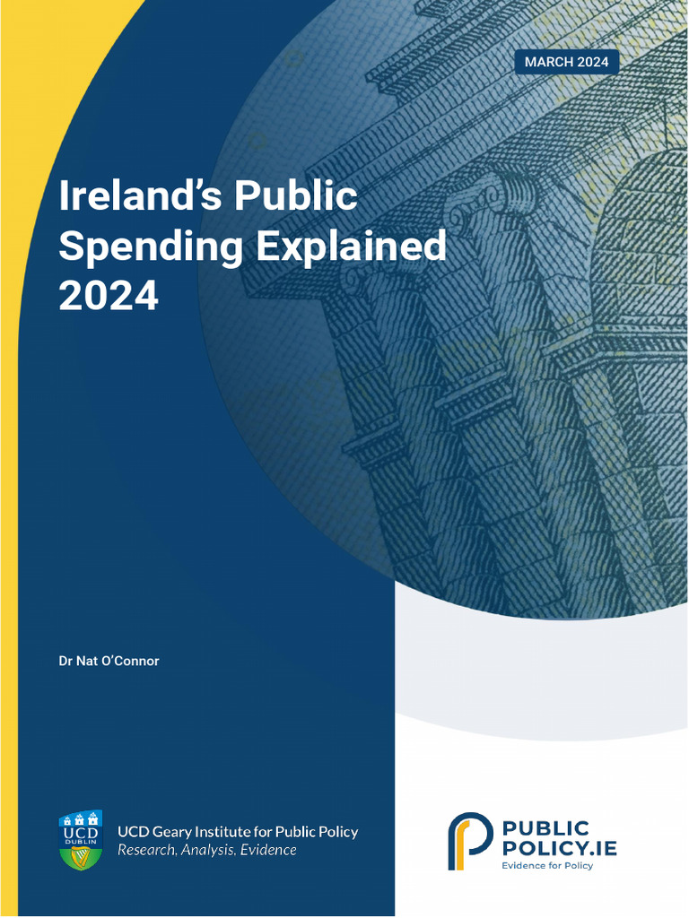 Ireland's 2024 Public Spending Guide | PDF | Pension | Government Spending