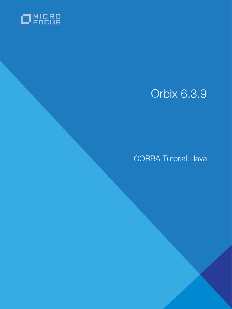 Corba Tutorial Java 639 | PDF