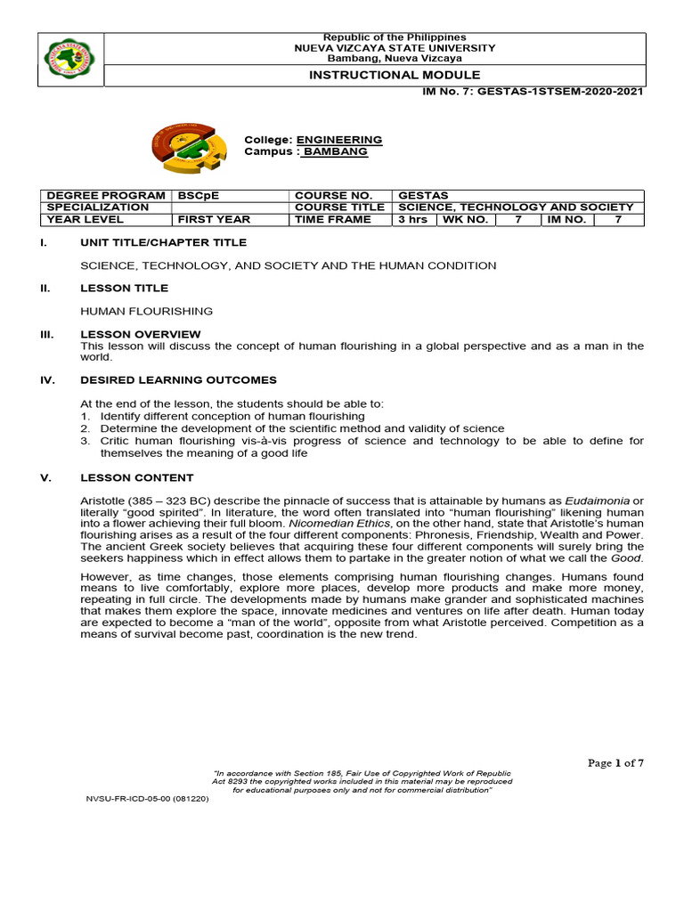 STS Module-7 Midterm | PDF | Science | Science & Mathematics