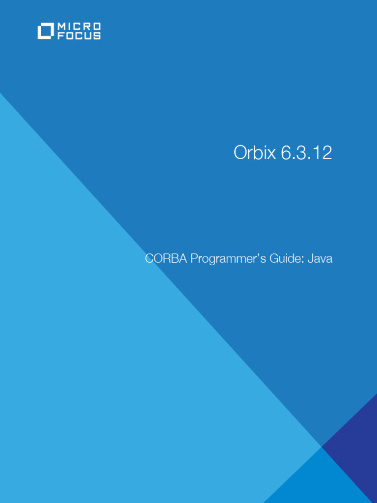 Pguide Java | PDF | Common Object Request Broker Architecture | Object (Computer Science)