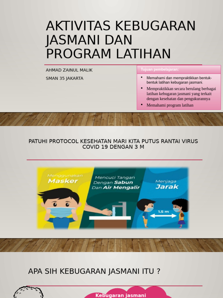 Aktivitas Kebugaran Jasmani Kelas XII Program Latihan | PDF