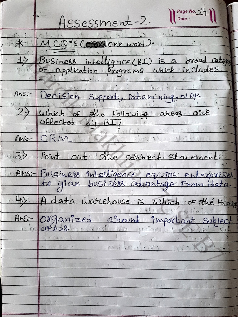 HM - DM Assignment 2 Answers | PDF